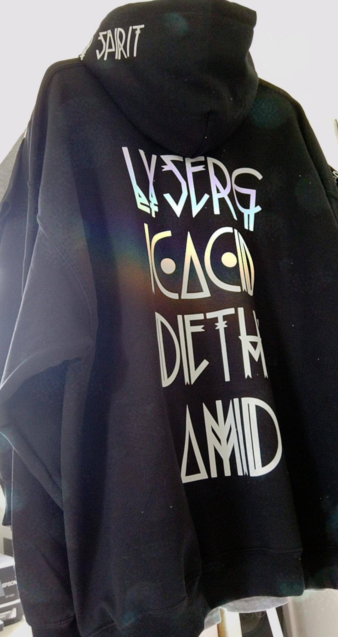 LSD AZTEC HOODIE | Lysergic Acid Diethylamide | Molecule | Psychedelic ...