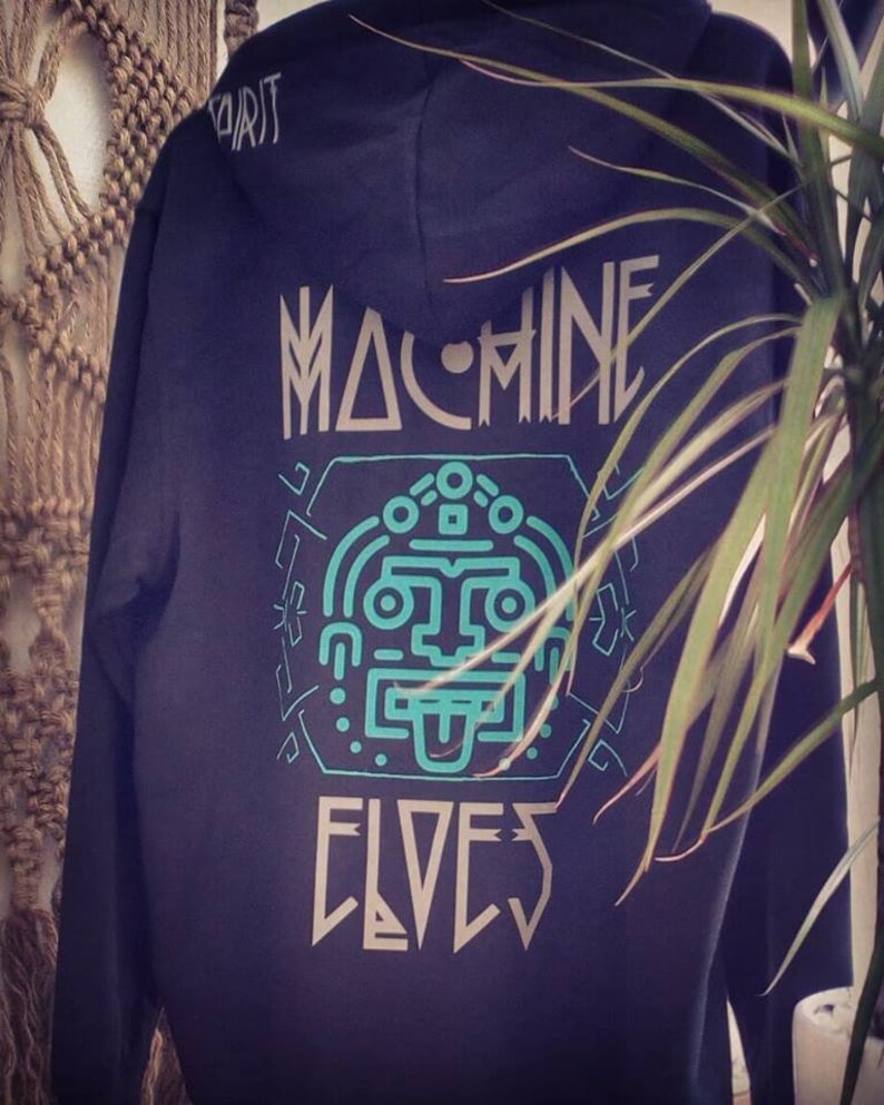 DMT MACHINE ELVES Hoodie Inspired by Terrence Mckenna | Etsy