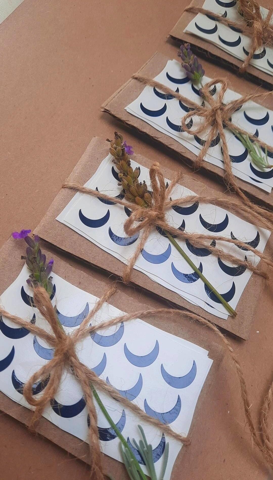 Moon Bindis Packs of 30 Witchy Gift Goddess High Priestess Anime Fancy ...