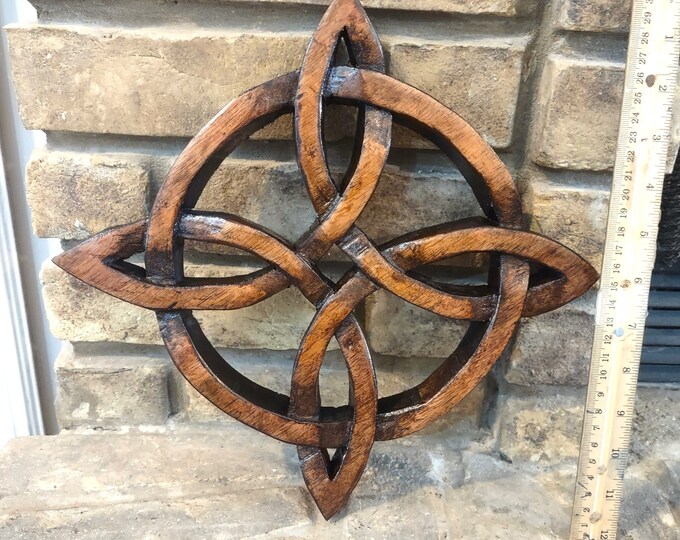 Compass Rose Knot Hand Cut and Carved Irish Celtic Compass - Etsy