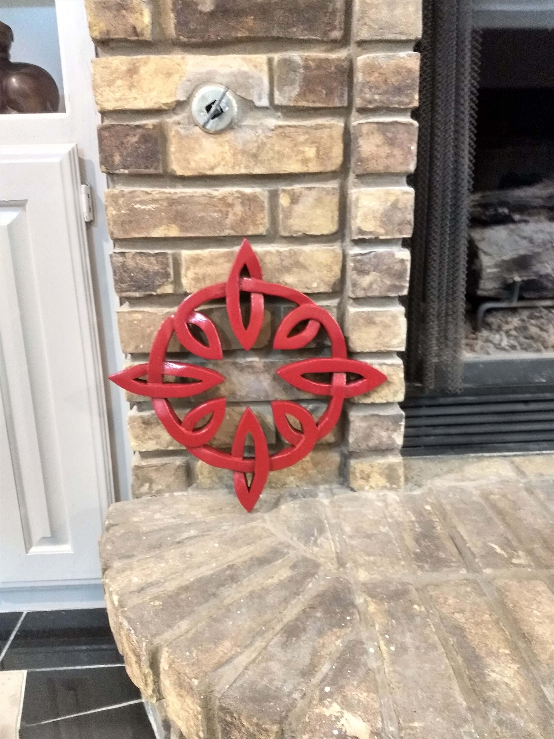 Compass Rose Knot Hand cut and carved Modified Irish Celtic | Etsy