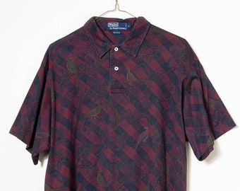Mens Polo Pheasant Shirt - Etsy