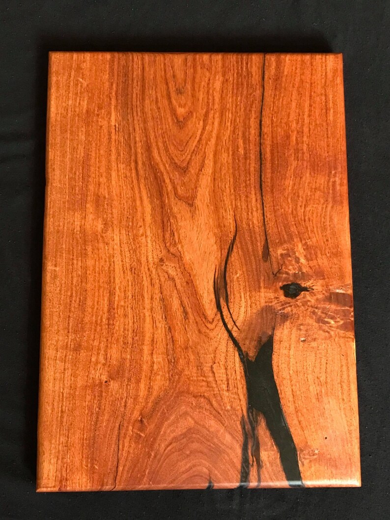 Mesquite and Black Epoxy Inlay Cutting Board - Etsy