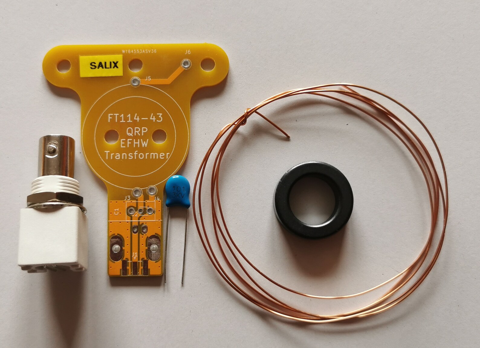 Sota/pota Lightweight Antenna EFHW 49:1 Kit Diy Light Item-cheap ...