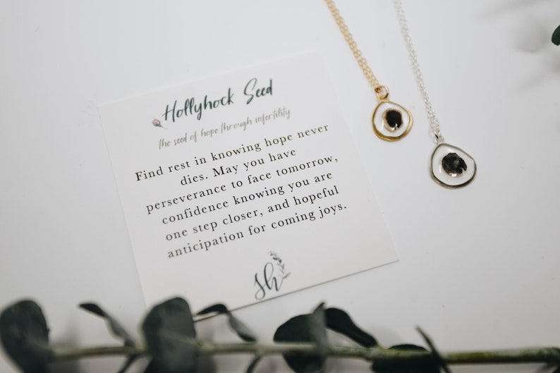 Gift for Infertility. Infertility Necklace. Gift for IVF. - Etsy