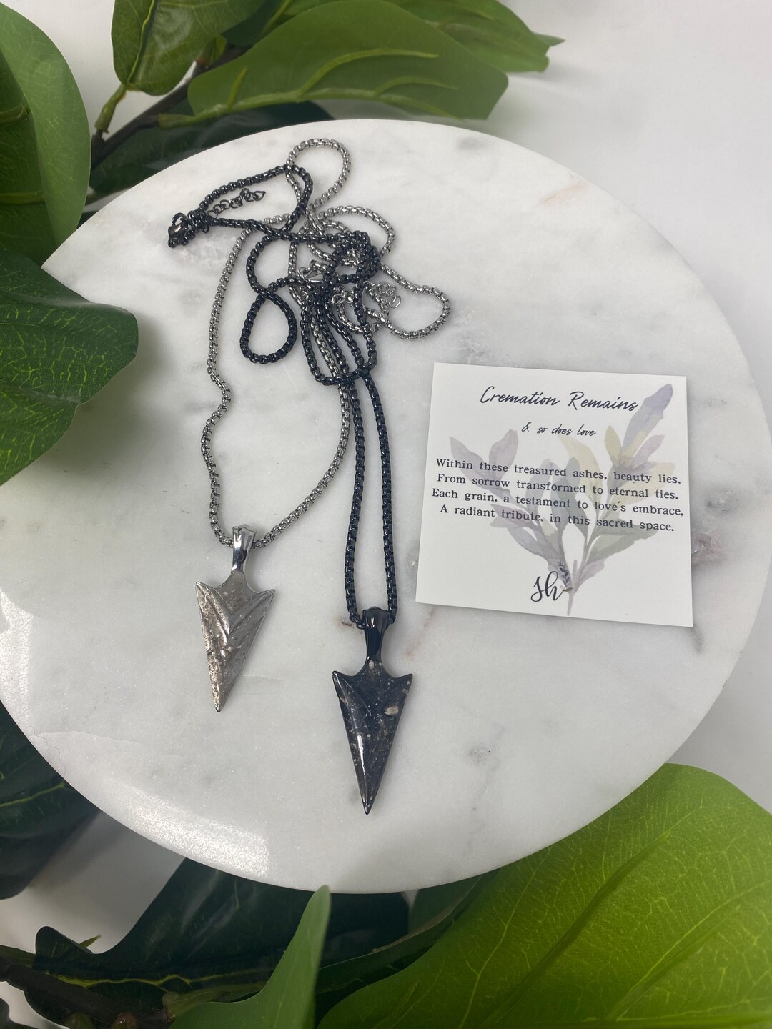 Cremation Ashes Jewelry for Men Arrow Pendant. Cremation Ashes Ring ...