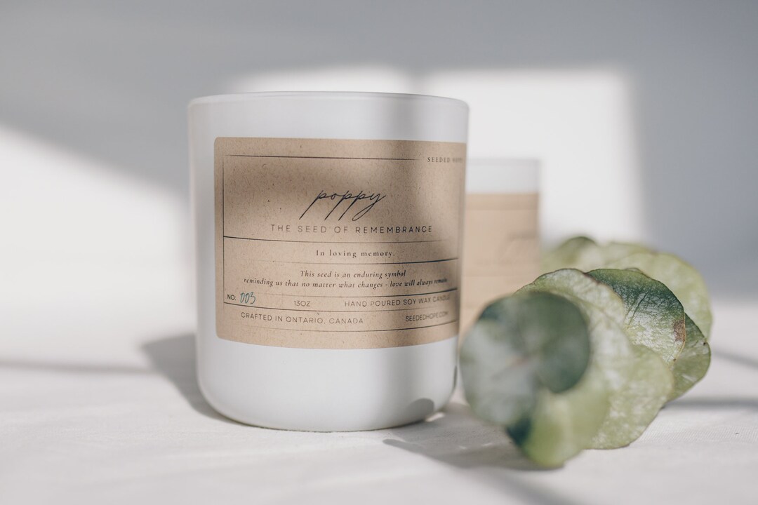 Remembrance Candle. Loss of a Loved One. Loss. Grief. Gift for - Etsy