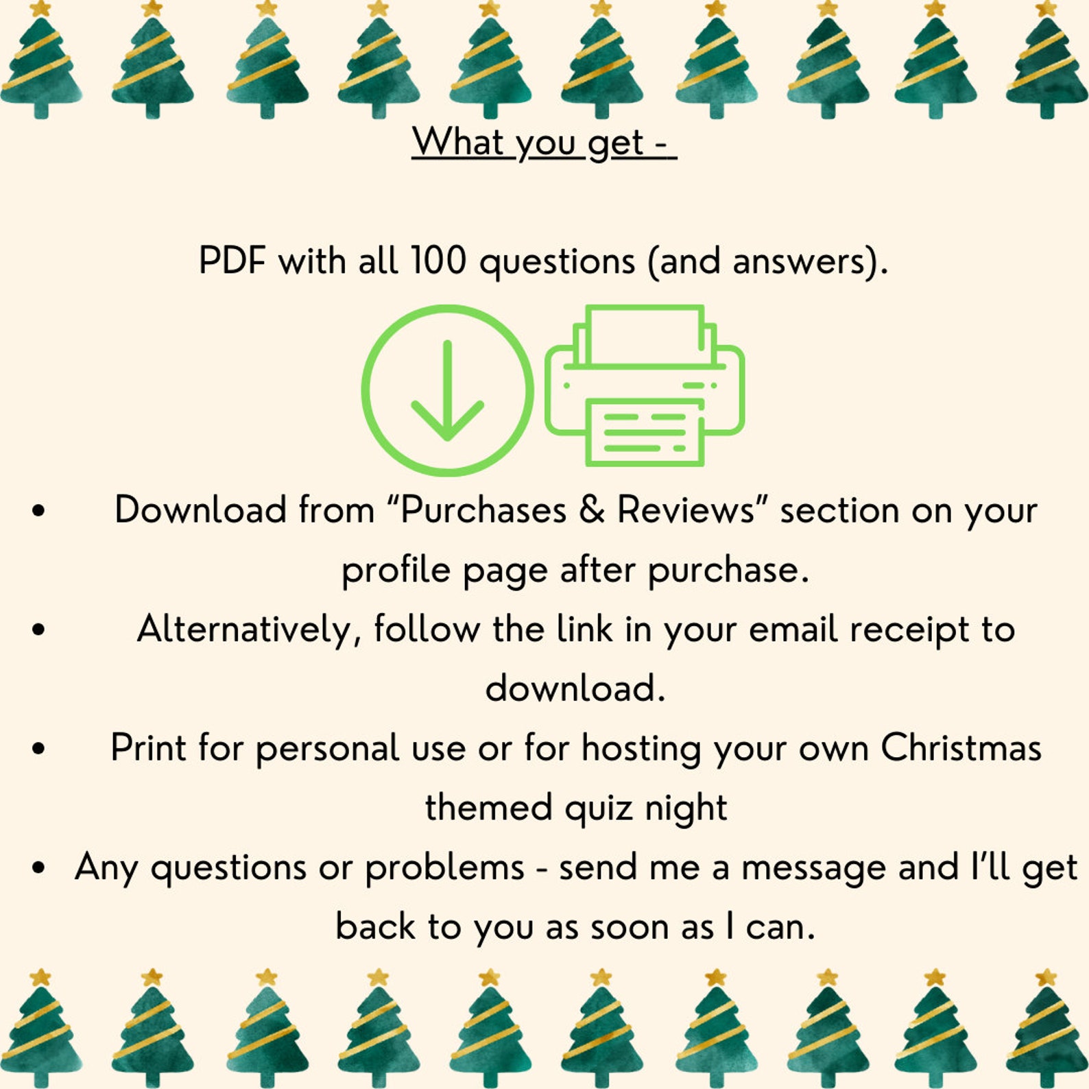 Printable Christmas Trivia Quiz - 100 Festive Questions to Test ...