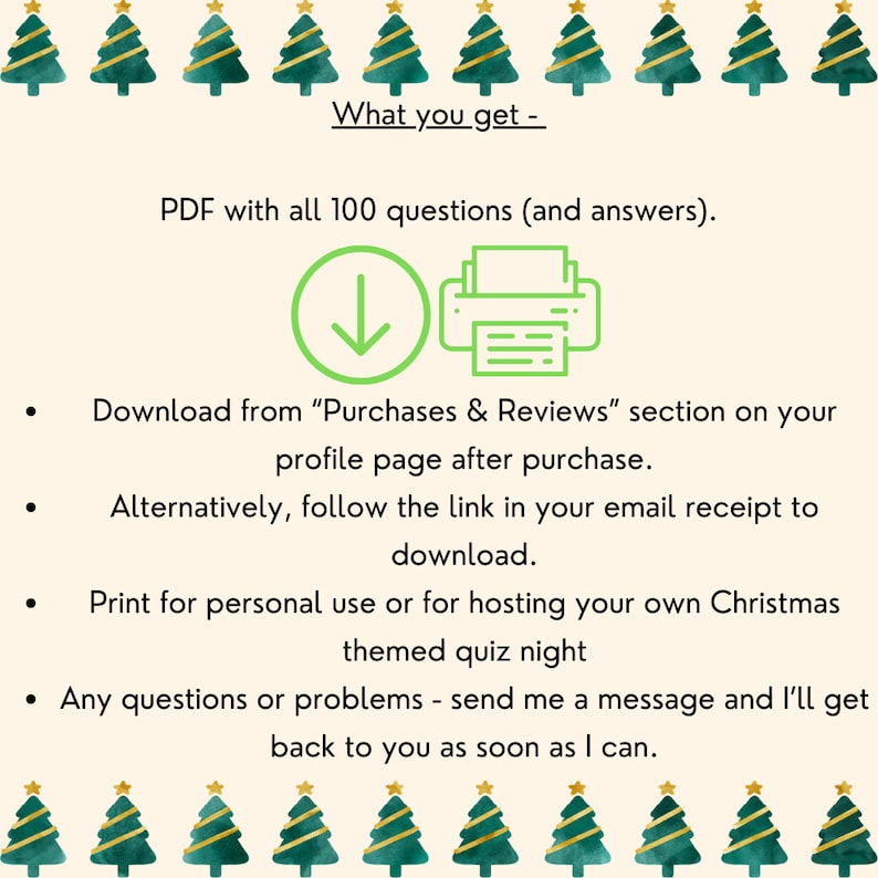 Printable Christmas Trivia Quiz - 100 Festive Questions to Test ...