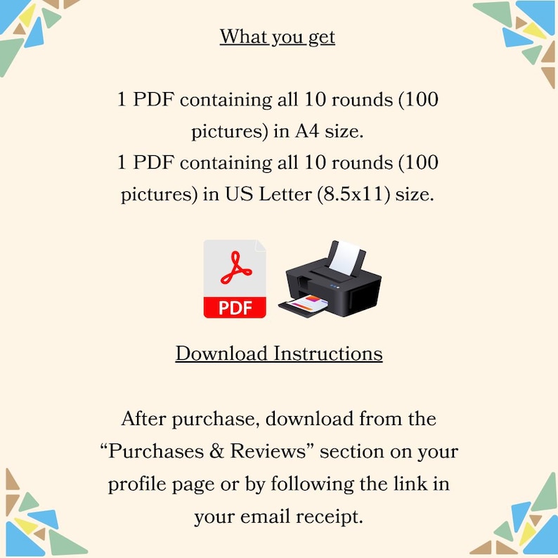 Picture Quiz Rounds Printable PDF With 10 Picture Rounds 100 Pics to ...
