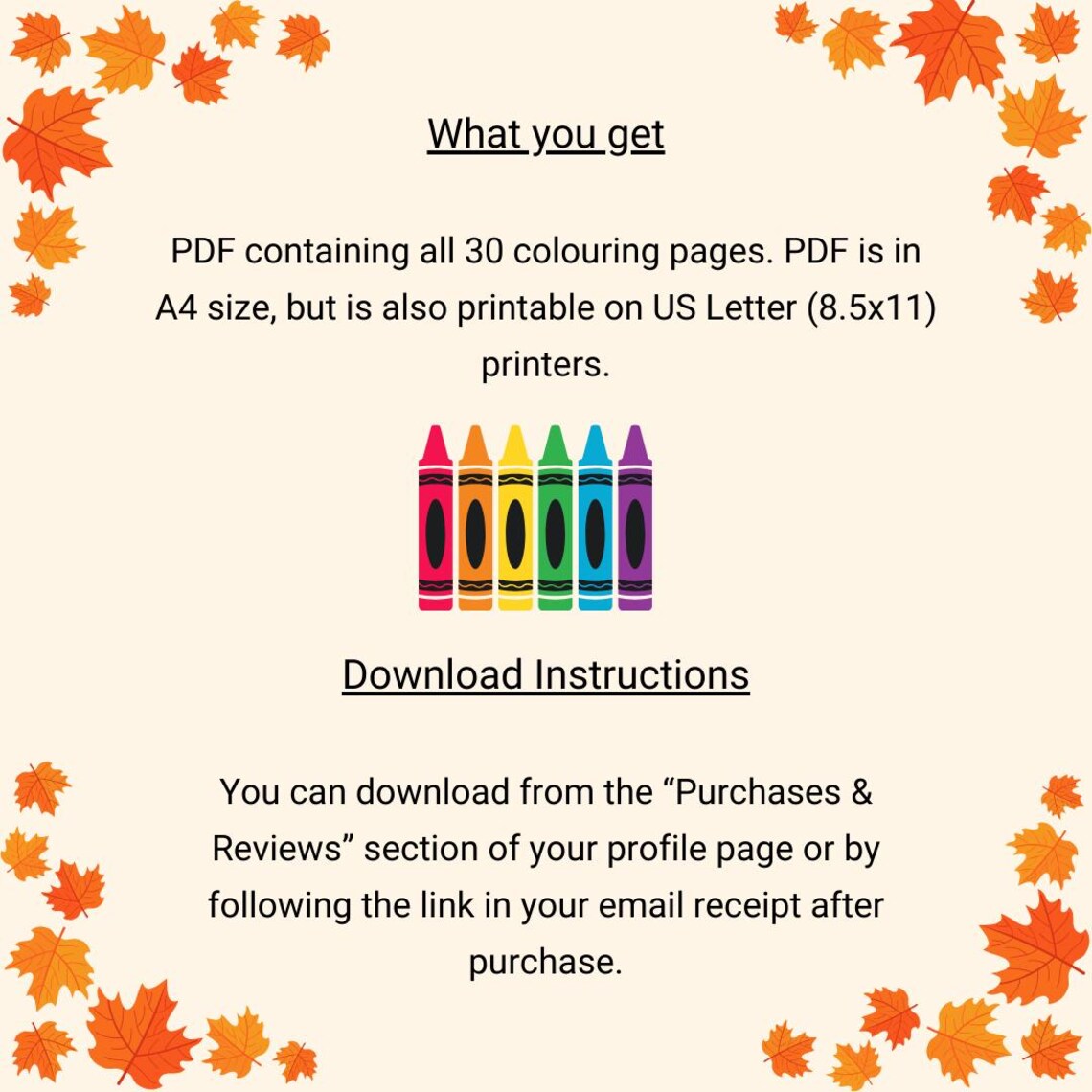 30 Printable Autumn Fall Colouring Pages for Children - PDF Download ...