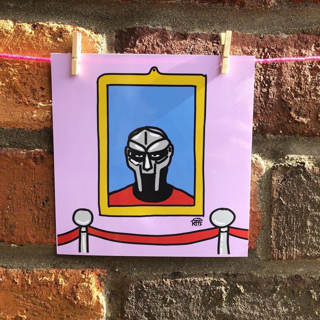 MF DOOM Print - Etsy