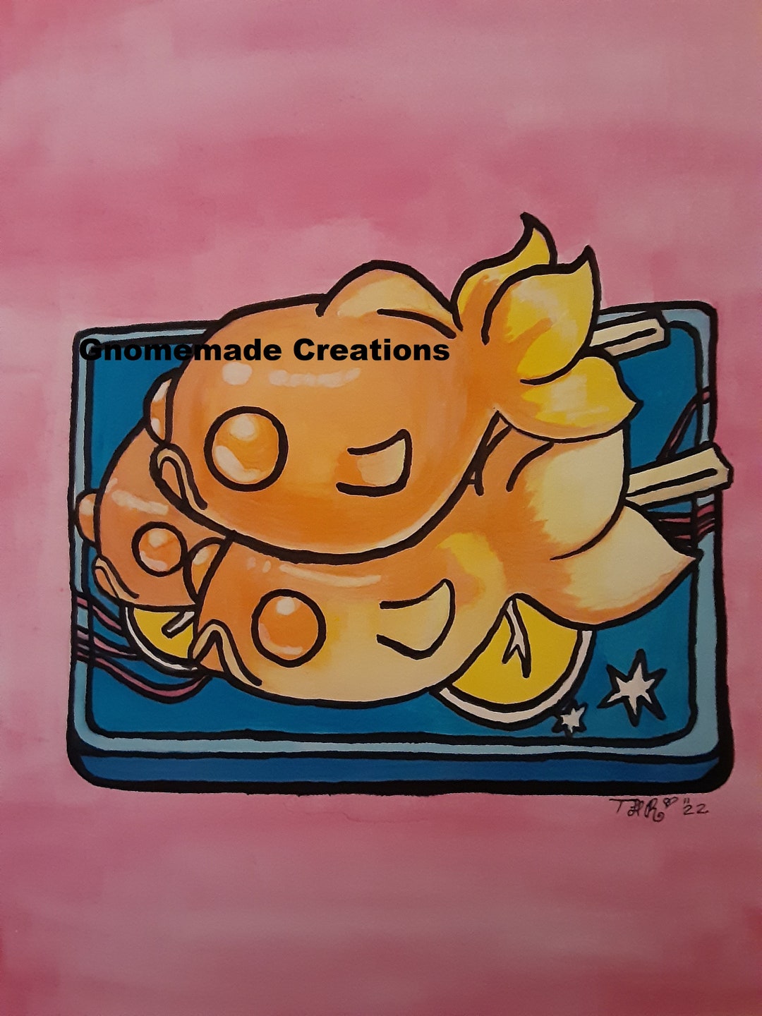 Genshin Impact Character Specialty Tri Color Dango - Etsy