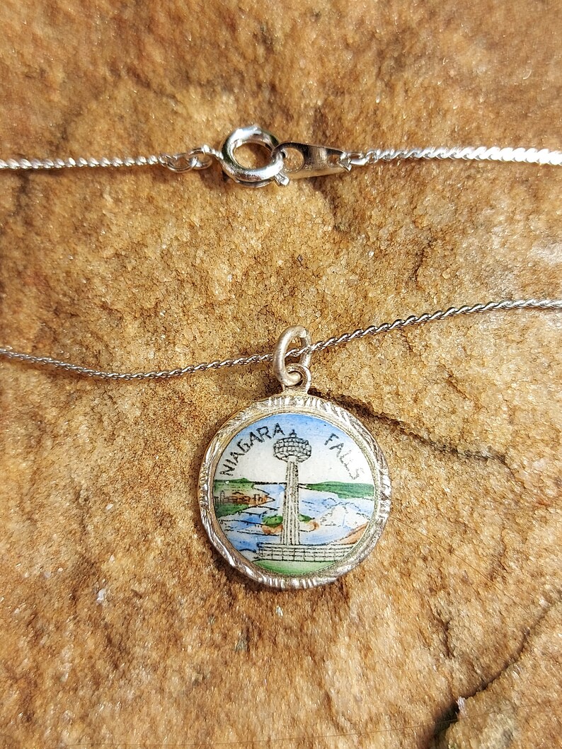 Vintage Handpainted Birth-flower Pendants / Hand Painted Ceramic Birth ...