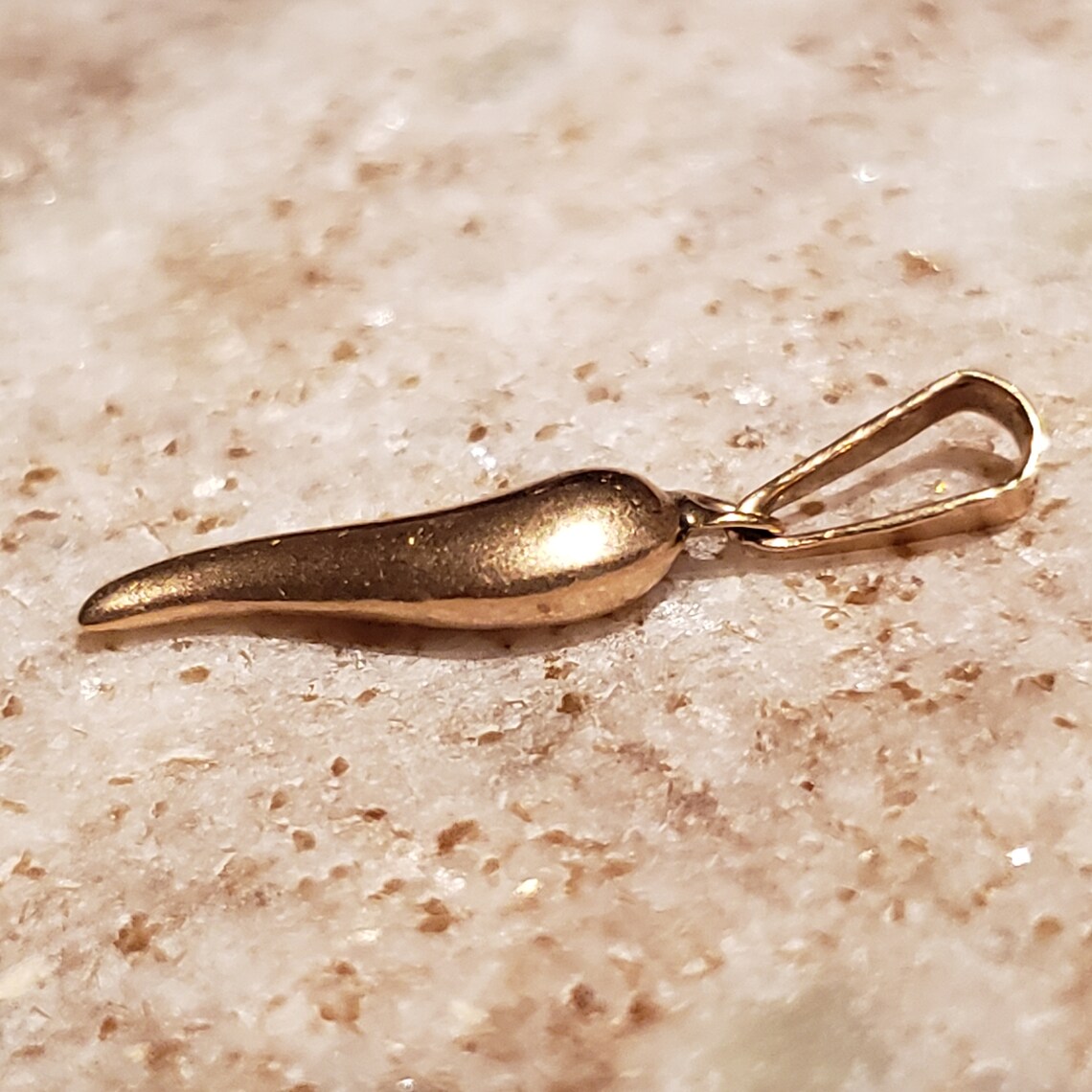 10K Italian Horn / Lucky Horn / Cornicello / Italian Pepper - Etsy ...