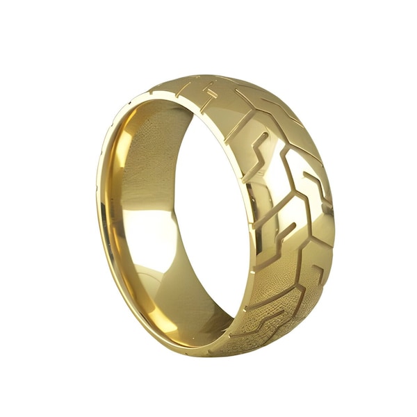 Tire Tread Ring - Etsy