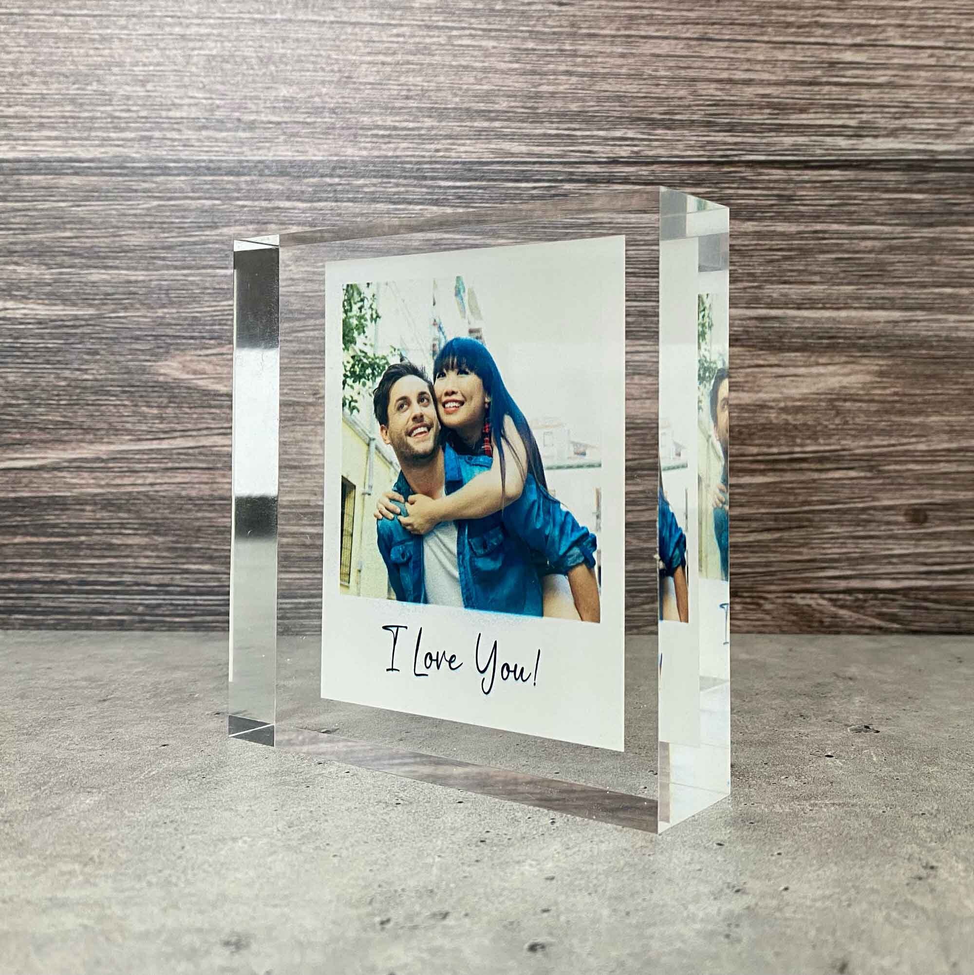 Bloc Photo Personnalis Bloc Photo Acrylique Renomm e Etsy France