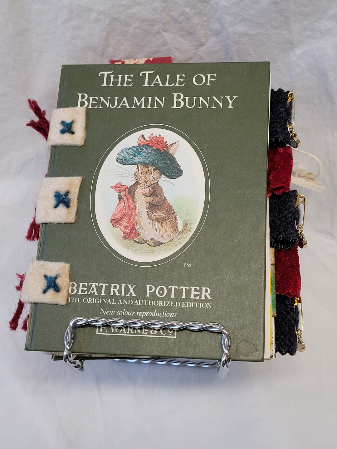 Benjamin Bunny Junk Journal, Beatrix Potter Series Journal, Handmade ...