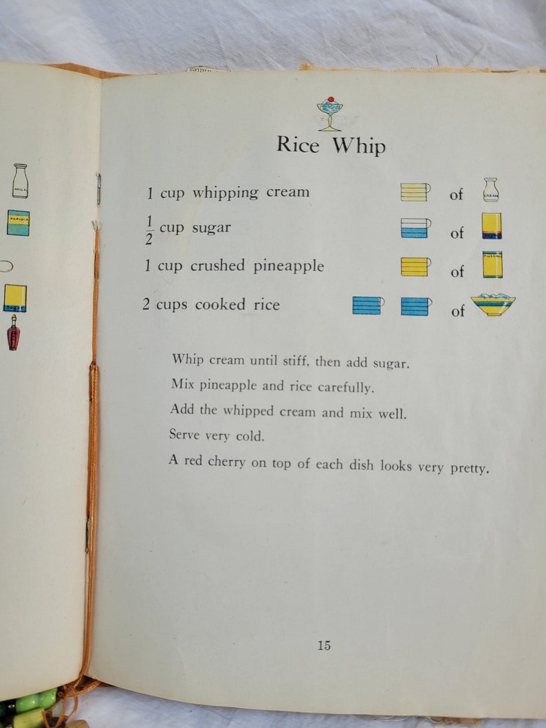 Kitchen Fun Junk Journal, Vintage Children's Cookbook, Family Recipe ...