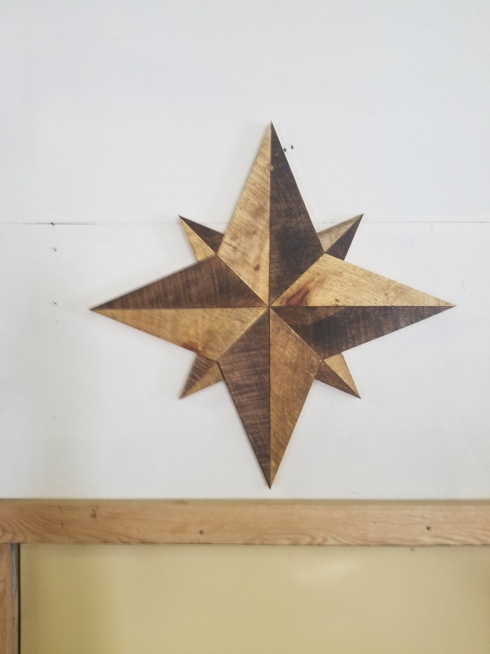 Wooden Compass Rose, Rustic Wall Art, Reclaimed Wood - Etsy