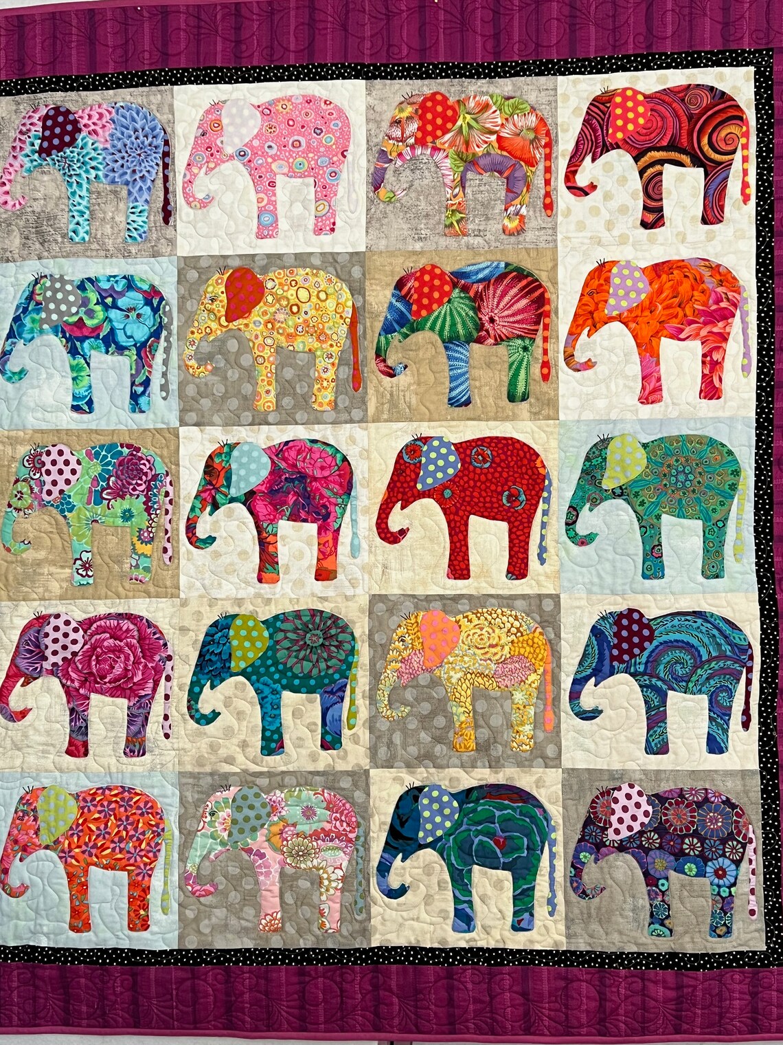 Elephants and More Elephants - Etsy