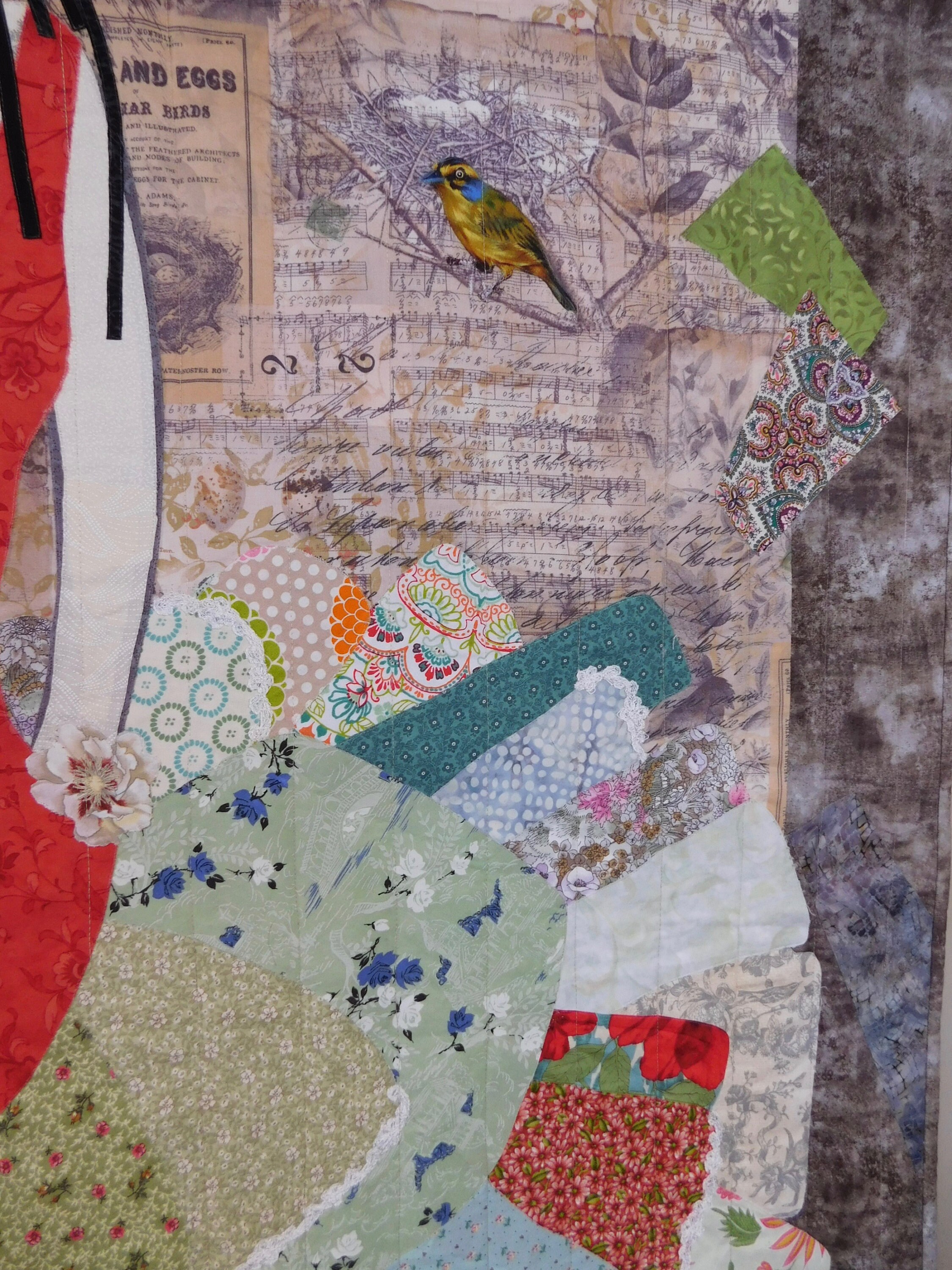 Ms. Lizzy" --wall Art Quilt the Modern Warrior - Etsy
