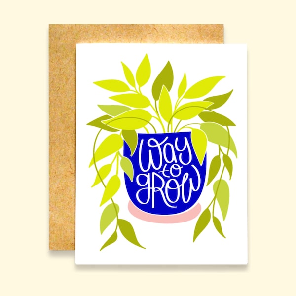 Way to Go Card - Etsy