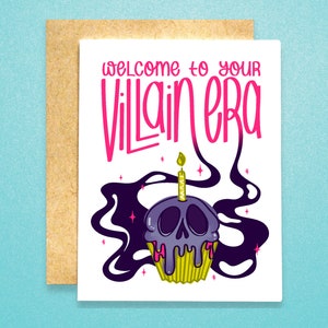 Welcome to Your Villain Era Card - Etsy