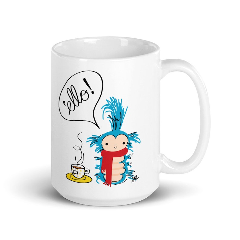 Ello Worm Mug Labyrinth Inspired Mug Labyrinth Worm Mug - Etsy