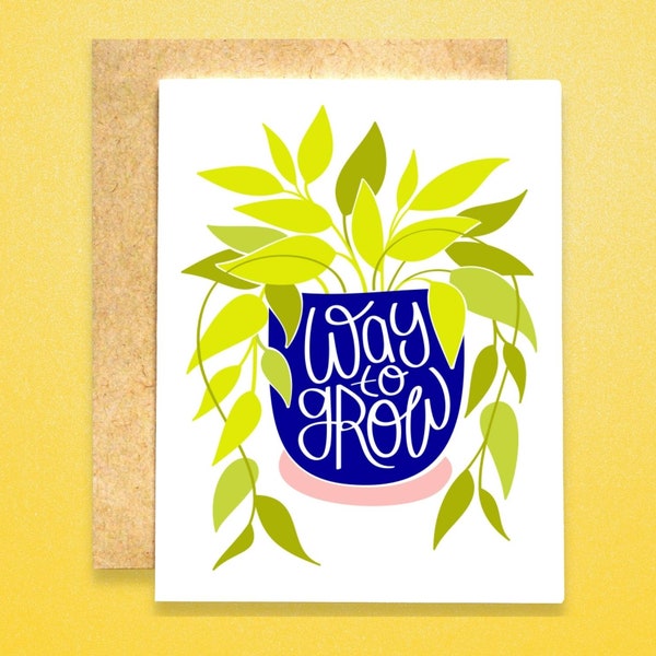 Way to Go Card - Etsy