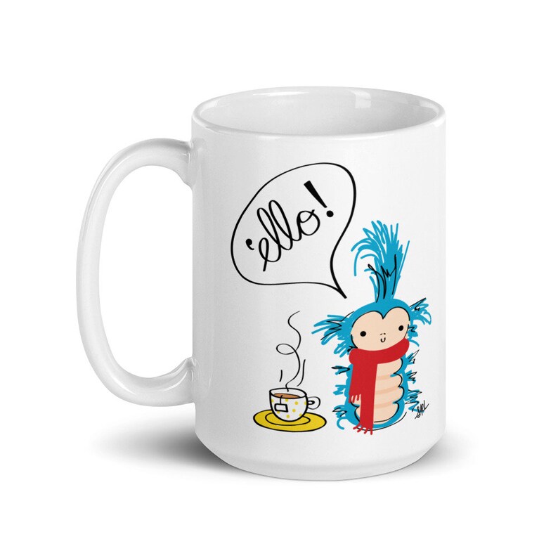 Ello Worm Mug Labyrinth Inspired Mug Labyrinth Worm Mug - Etsy