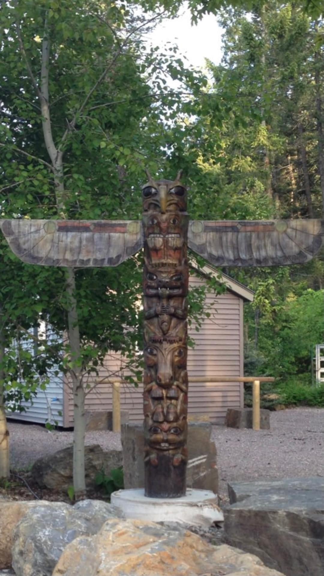 Family Totem Pole-bronze Sculpture - Etsy