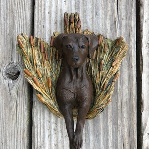 Labrador Retriever Door Knocker- Bronze Sculpture - Etsy