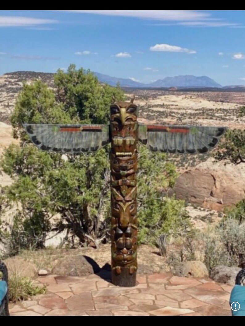 Family Totem Pole-bronze Sculpture Outdoor Sculpture - Etsy