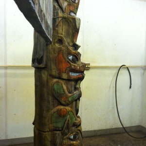 Family Totem Pole Bronze Sculpture • Outdoor Public or Private Art ...