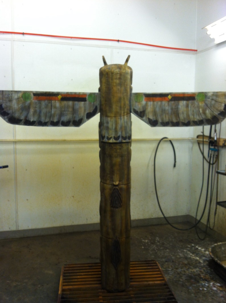 Family Totem Pole Bronze Sculpture • Outdoor Public or Private Art ...