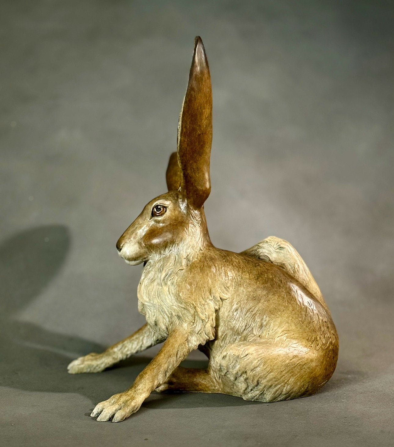 Jackrabbit Bronze Sculpture - Etsy