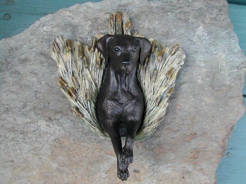 Labrador Retriever Door Knocker- Bronze Sculpture - Etsy