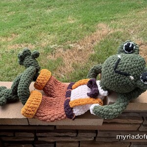 Amigurumi Crochet Pattern - Leapold the Lil Frog - Frog - Cute ...