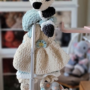 Amigurumi Crochet Pattern - Lady Bella Badger - Sir Brock Badger ...
