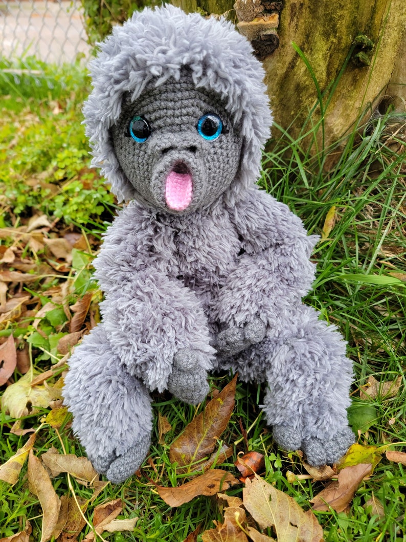 Amigurumi Crochet Pattern Koko Gorilla Baby Gorilla Cute Cuddly Furry ...