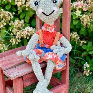 Amigurumi Crochet Pattern - Leapold the Lil Frog - Frog - Cute ...
