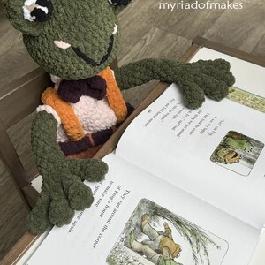 Amigurumi Crochet Pattern - Leapold the Lil Frog - Frog - Cute ...