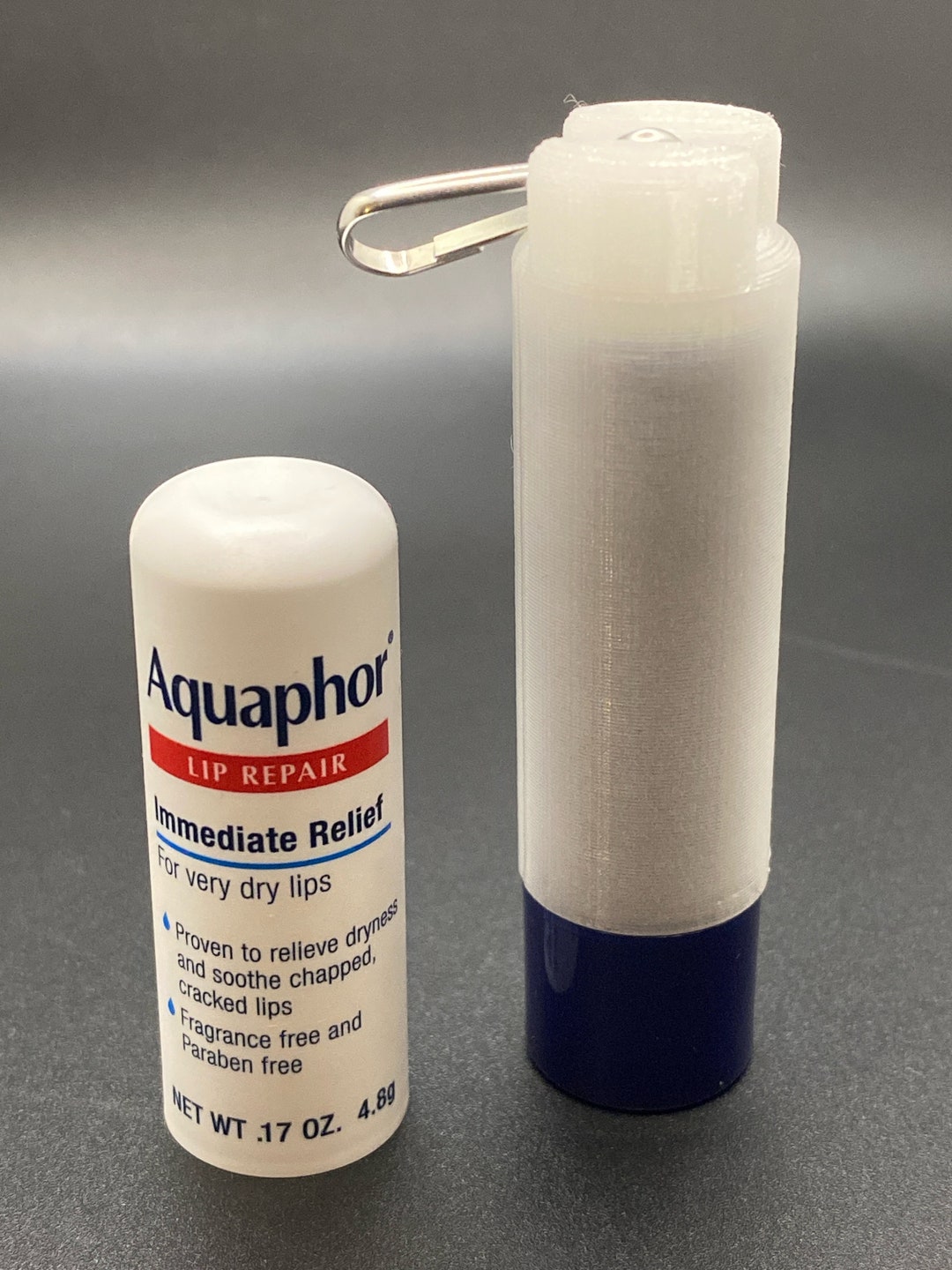 Aquaphor Lip Repair Stick Lip Balm Holder 3D Printed Replacement Cap ...