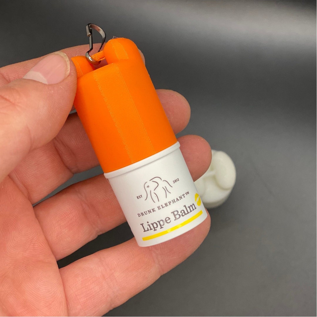 DRUNK ELEPHANT Lip Balm Holder 3D Printed Replacement Cap - Etsy