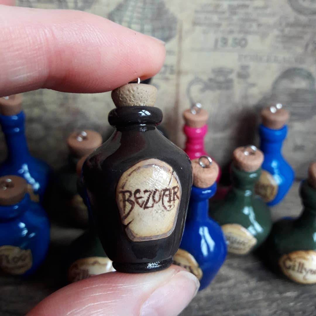 Potion Charms Potion Bottles Magic Potions Zipper Charms | Etsy