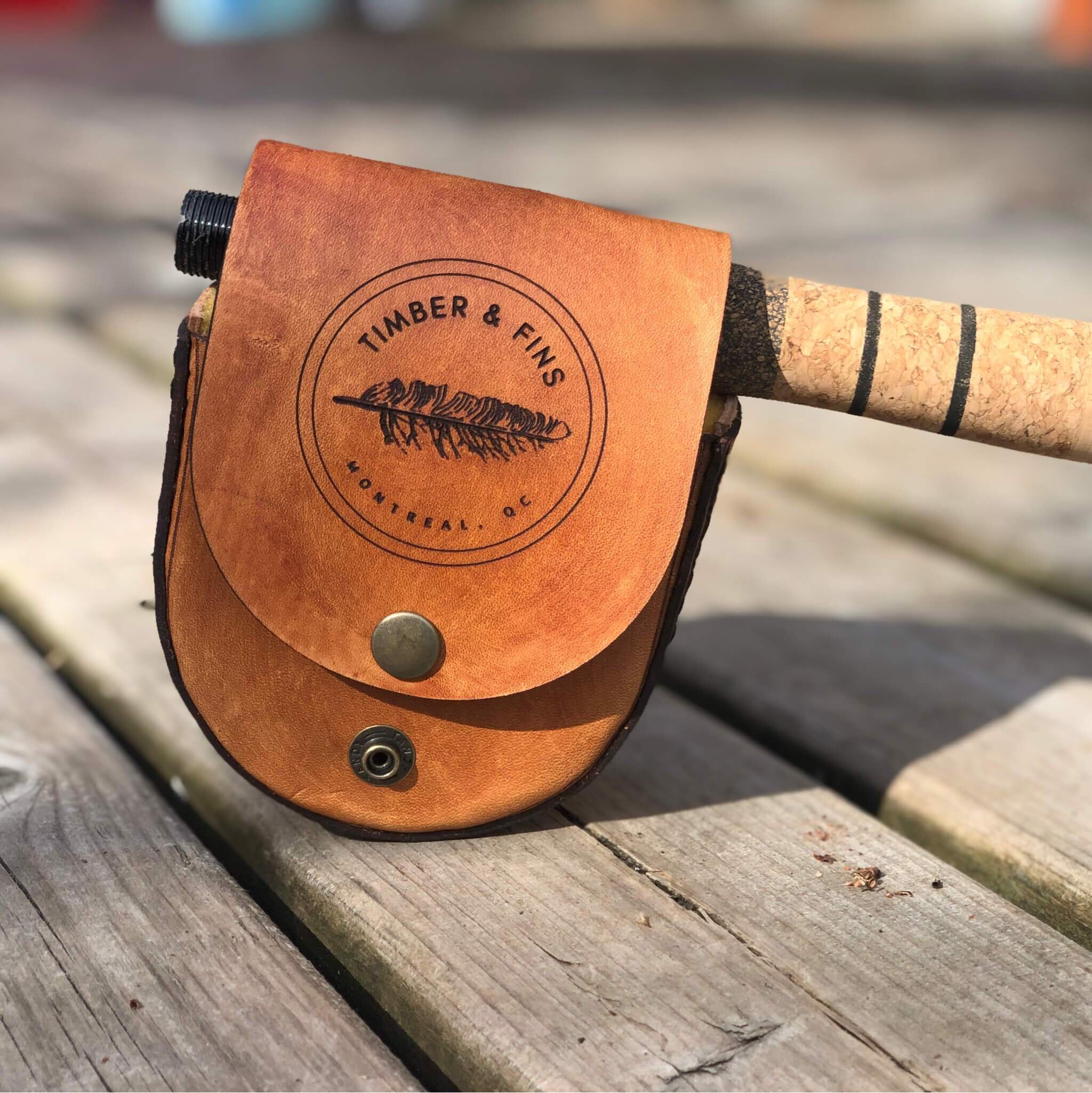 Leather Reel Case | Etsy