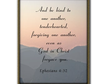 Speak Life, Ephesians 4:29, Christian Wall Art, Scripture Print, Bible ...