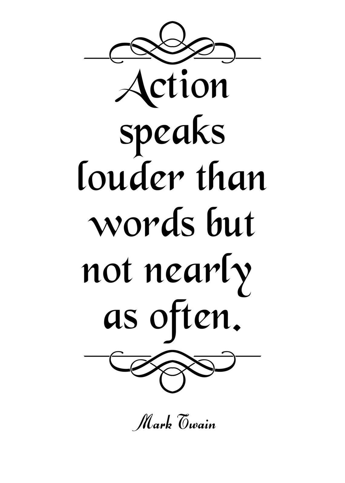 Printable Mark Twain Quotes Bundle, Printable Wall Art, 6 Humorous ...