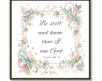 Psalm 51:10, Printable Bible Verse, Scripture, Christian Wall Art ...